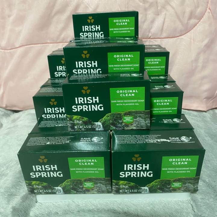 IRISH SPRING Bar Soap Authentic USA 127g | Lazada PH