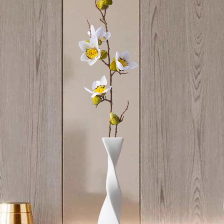 4D Cotton Wood Flower Artificial Flowers Silk Cloth Tall Branches ...