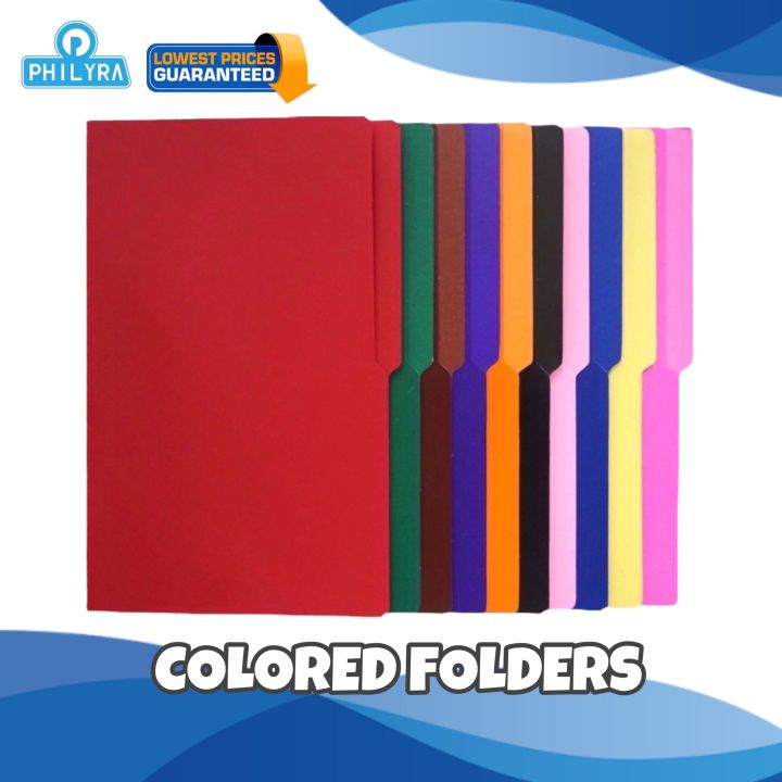 Philyra Long Paper Colored Folder 1pc | Lazada PH