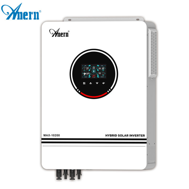 Anern Hybrid Inverter 6.2KW/8.2KW/10.2KW อินเวอร์เตอร์ไฮบริด MPPT ปิดตารางอินเวอร์เตอร์ 48V ปิด ...