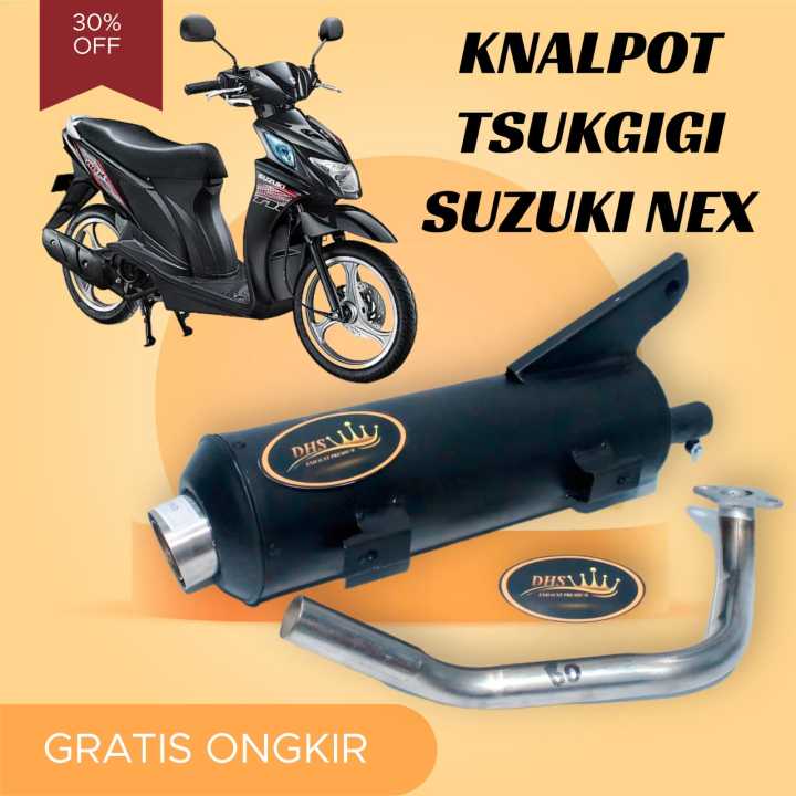 Knalpot Standard Racing Copy Cms Suzuki Nex 1 | Lazada Indonesia
