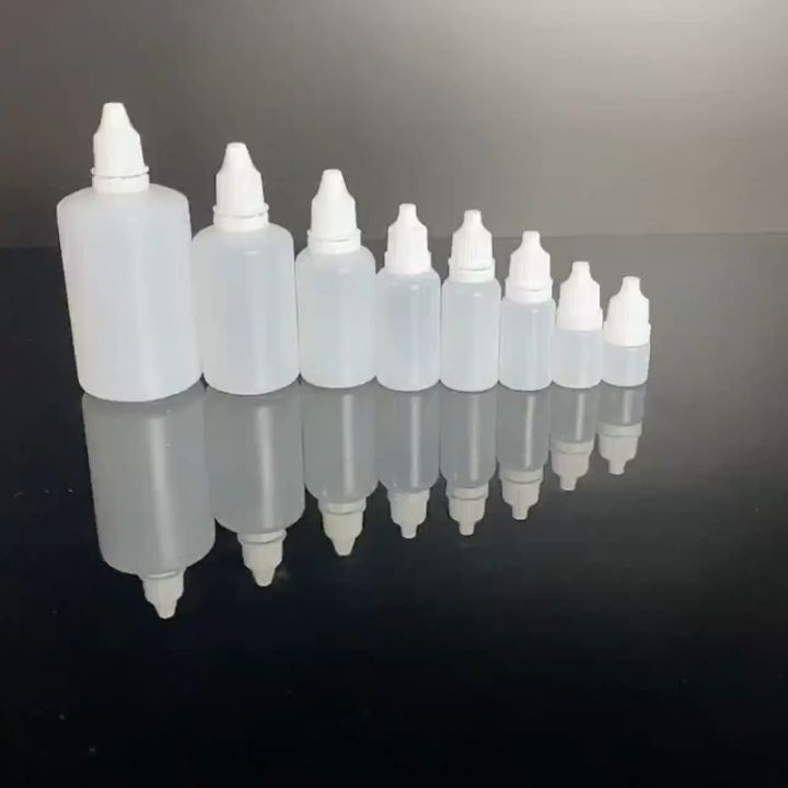 🇲🇾 🏆Hot Selling🔥 5/10/15/20/30/50/100ml Anti Leak Squeezable Test Eye ...