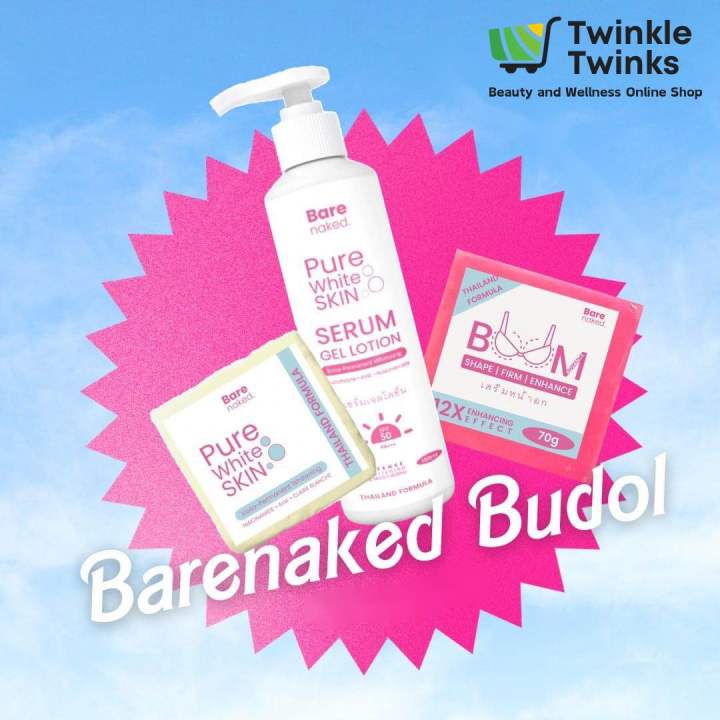 Barenaked Pure White Skin | Boom Soap | Lazada PH