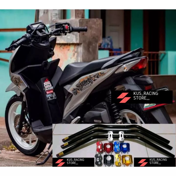 Stang Stir Balap RZR Plus Raeser CNC PnP Beat Street , Nmax , PCX , Mio ...