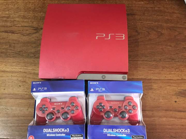 PS3 Slim Limited Edition 500gb แปลง ลงเกม ตามสั่ง | Lazada.co.th