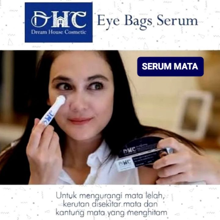 SERUM MATA - DHC EYE BAGS SERUM - Untuk KERUTAN DAN KANTONG MATA - ORGINAL | Lazada Indonesia