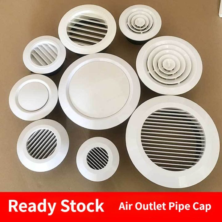 ABS Fresh Air Outlet Vent Pipe Covers Round Air Outlet Adjustable ...