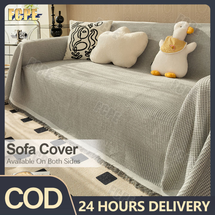 【Free Shipping】Sophisticated Sofa Cover A/B Double-sided Design Sofa ...