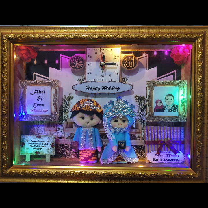 Frame mahar pernikahan Sunda Jawa Batak Palembang Padang Bugis Betawi ...