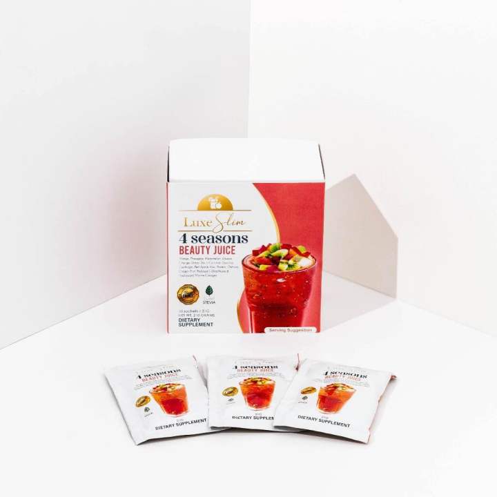 Luxe Slim 4 Seasons Slimming Juice 10Sachets/210g | Lazada PH