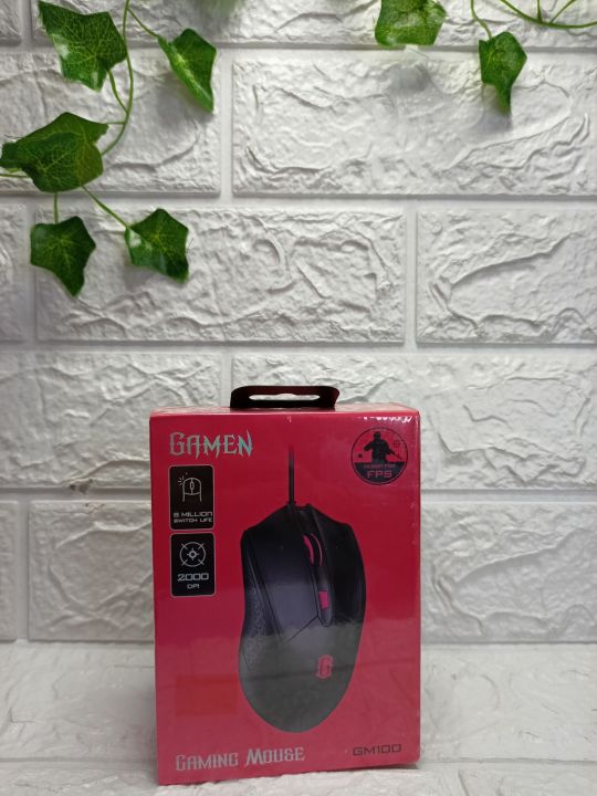 Mouse Gamen GM100/GMR01 | Lazada Indonesia