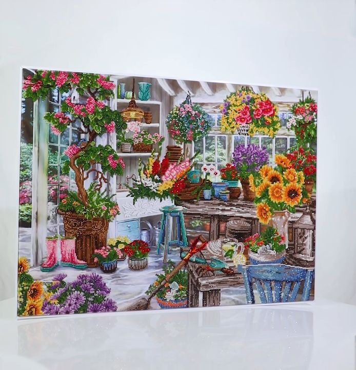 Large Canvas: Diamond Dotz® 5D DIY Diamond painting kit Full Drill Set ...