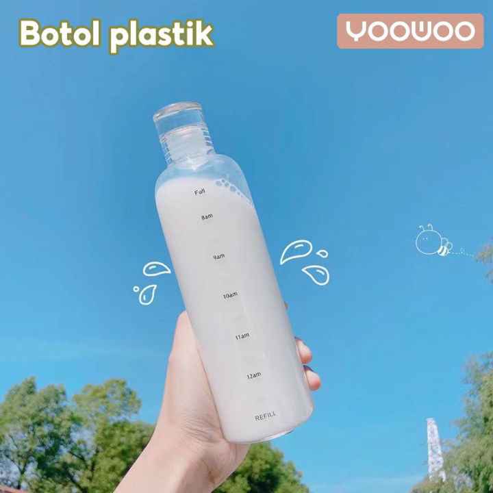 YooWoo Drink Bottle 500ml & 750ml / Bottle transparan / Bottle olahraga ...