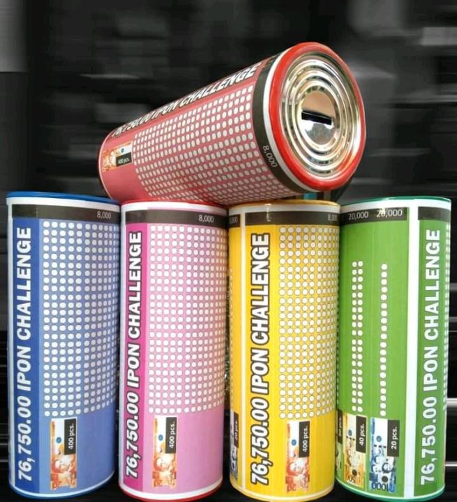 Alkansya Ipon Challenge Peso Sense Coinbank 9 inches NEW DESIGNS ...