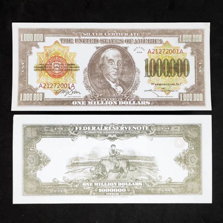 US One Million dollars Fantasy Note | Lazada