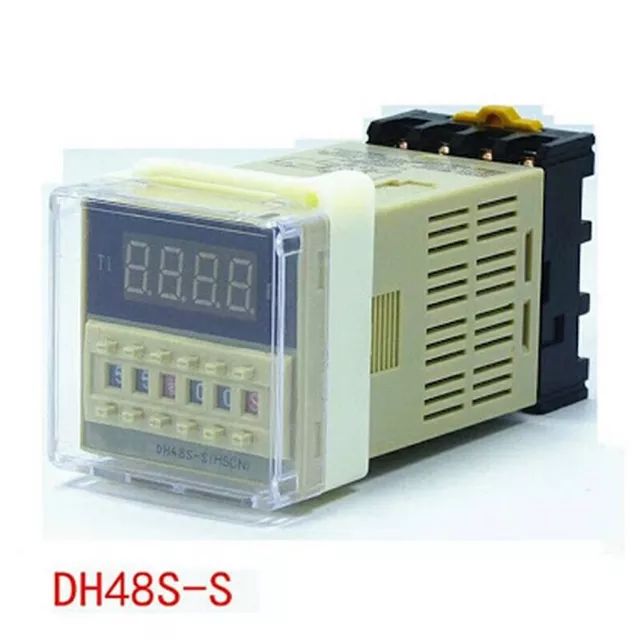 DH48S-S Digital Timer Precision Delay Time Relay Twin Counter | Lazada Indonesia