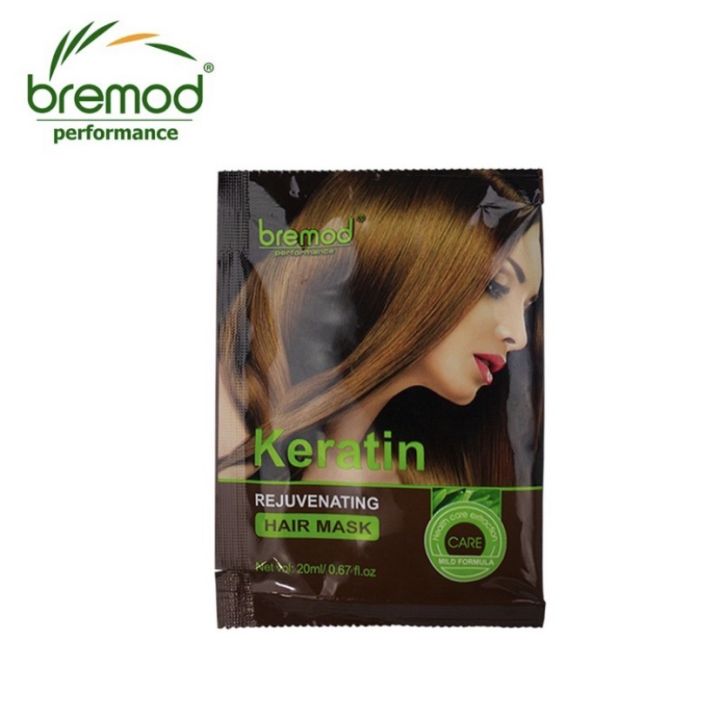 Bremod Keratin Rejuvenating Hair Mask 20mL | Lazada PH