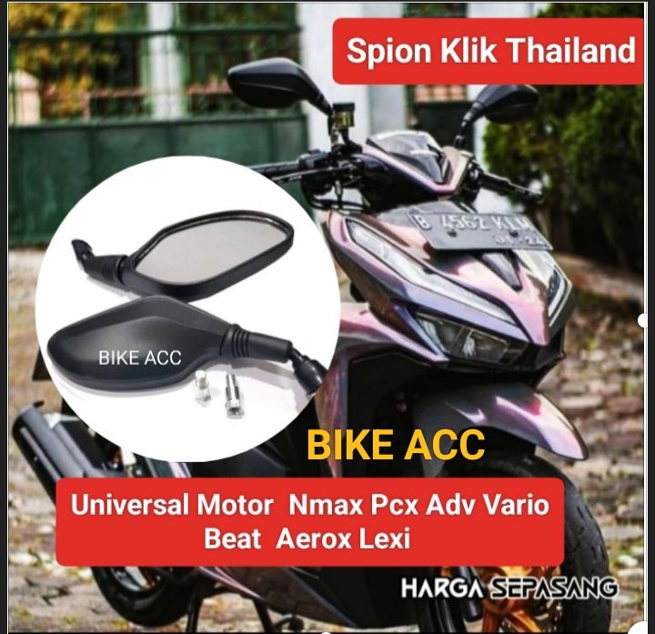 Spion Clik Thailand Universal Motor Vario Beat Adv Pcx | Lazada Indonesia
