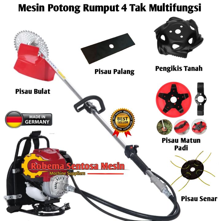 MESIN POTONG RUMPUT 4 TAK MODEL HONDA GX-31 MERK STARKE MULTIFUNGSI ...