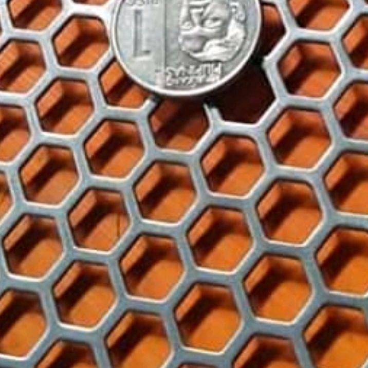 Perforated metal screen /sheet hexagon hole | Lazada PH