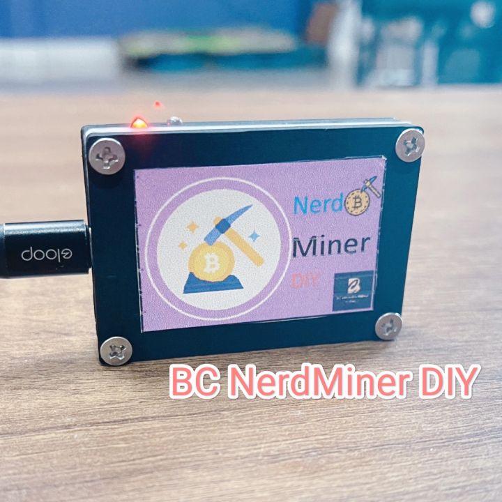 Nerd Miner Diy by BCProgramming เครื่องขุด solo btc micro miner ...