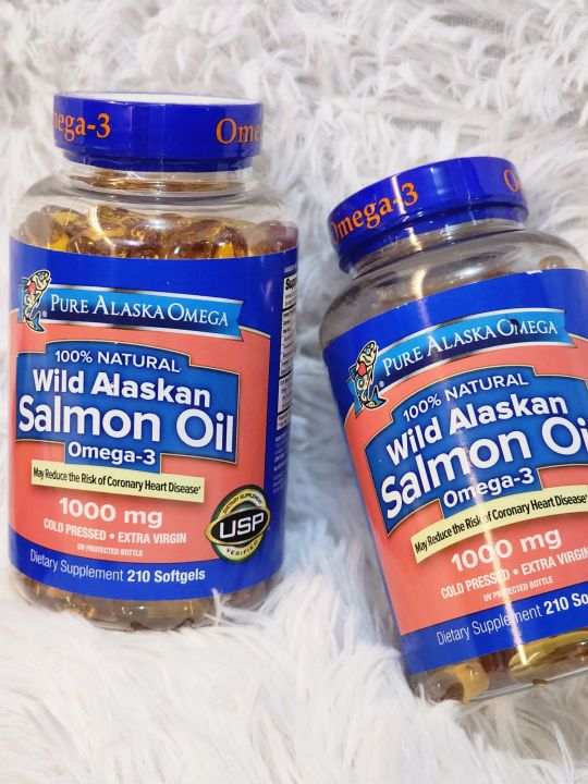 Pure Alaska Omega Wild Salmon Oil 1000mg, 210 softgels | Lazada PH