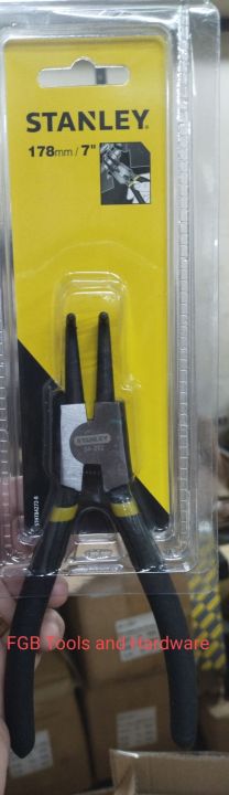 Stanley circlip pliers snap ring bent tip 84-272 external | Lazada PH