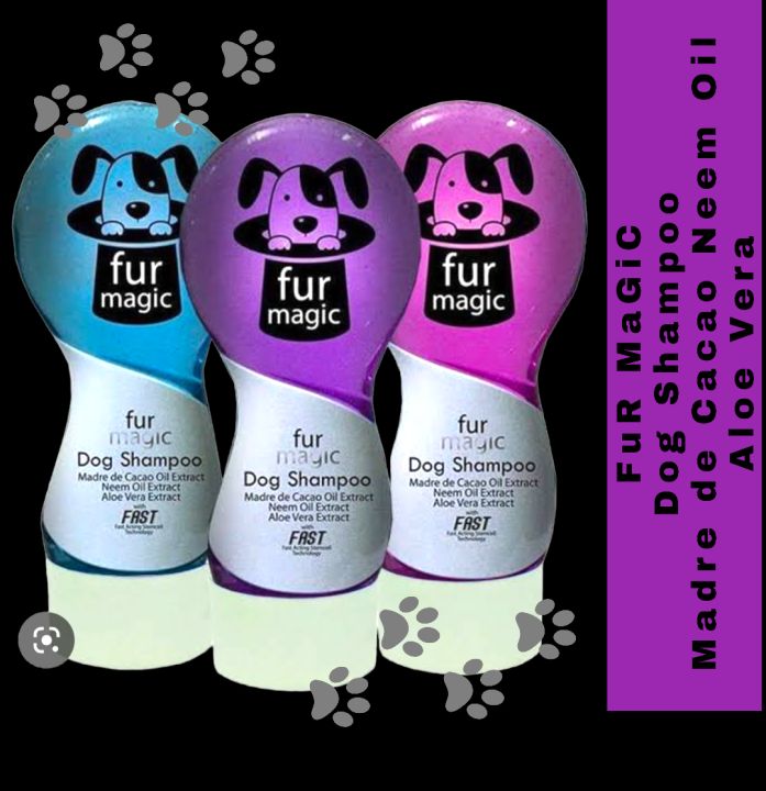 FuR MaGiC Dog Shampoo Made with Madre de Cacao Neem Oil and Aloe Vera ...