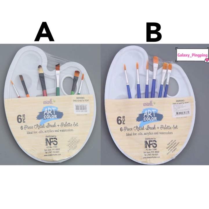 Artist Brush with Mixing Plate Set | Lazada PH