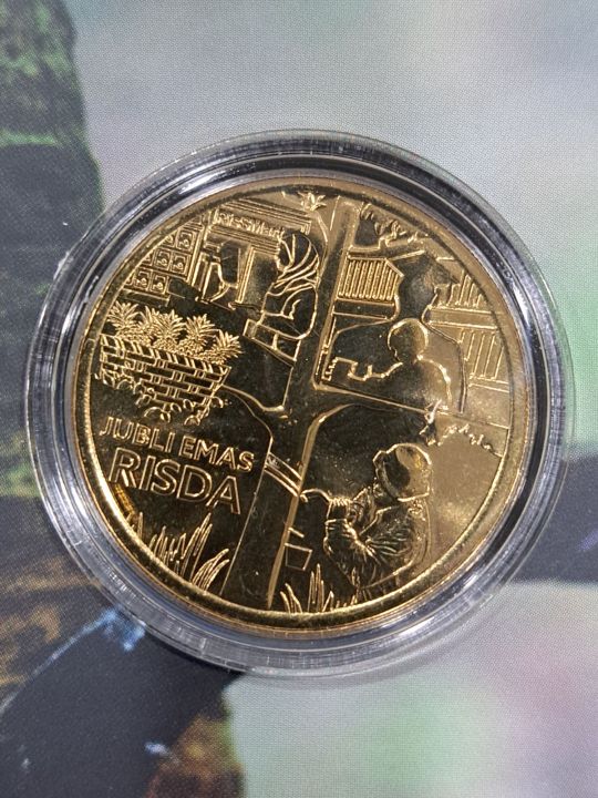 2024 Coin Card Malaysia Commemorative RISDA 50th Anniversary Coin Card ...