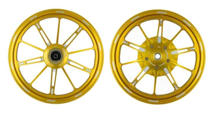 HONDA CLICK 125 V1 V2 V3 GOLD CNC MAGS | Lazada PH