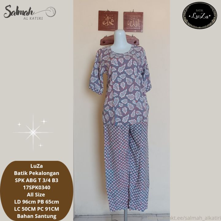 Daster LuZa Batik Pekalongan SPK ABG T 3/4 B3 | Lazada Indonesia
