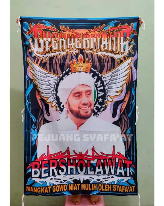 BENDERA SYEKHERMANIA VIRAL UKURAN 120×80 (FREE STIKER) | Lazada Indonesia