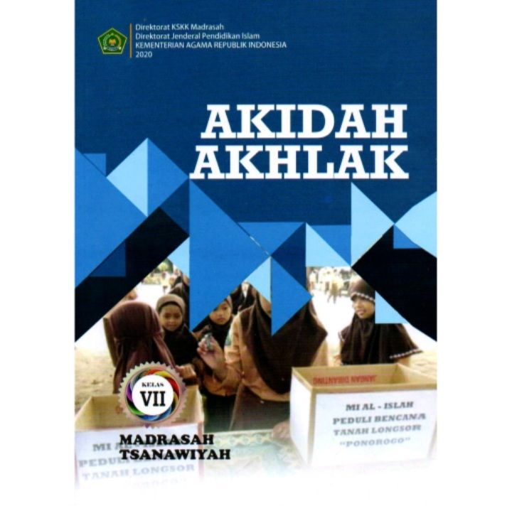 Buku Siswa Akidah Akhlak Kelas 7 MTs Revisi k13 Kemenag | Lazada Indonesia