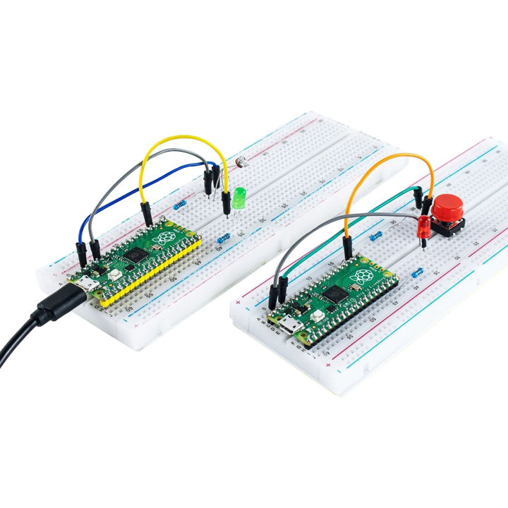 For Raspberry Pi Pico RP2040 Starter Kit LCD1602 Display Module Learning Suite PIR Sensor ...