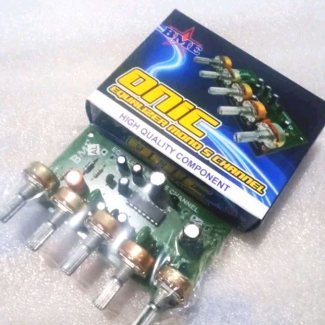 Equalizer Mono 5 Ch Potensio Putar ONIC produk BY BME | Lazada Indonesia