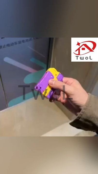 TWOL 1pcs Mini Fidget Spinner Toy Gun Stress Relief Toy Popular Toy ...