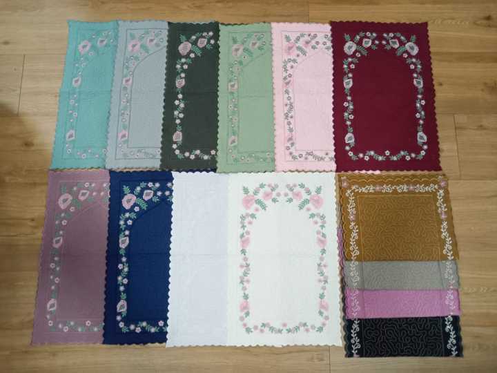 MINI SEJADAH MUKA TRAVEL KAIN COTTON | Lazada