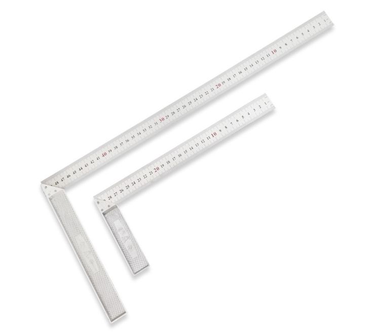 L - Square Stainless Angle Ruler 90 Degree Angle Ruler Thickened Crank ...