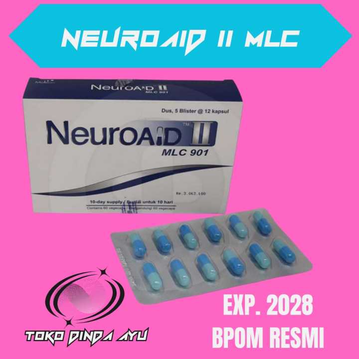NEUROAID II MLC OBAT STROKE BPOM RESMI OBAT STROKE NEUROAID OBAT STROKE ...