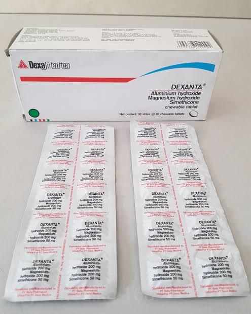 Dexanta sebox isi 10 strip obat maag | Lazada Indonesia