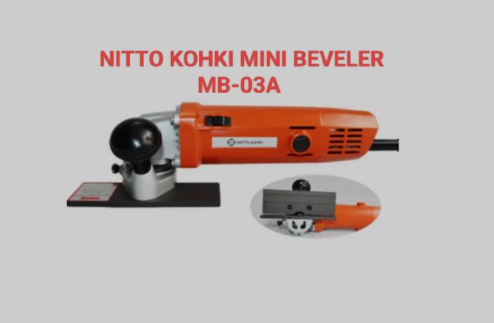 NITTO KOHKI MINI BEVELER MB-03A Electric Chamfering MADE IN JAPAN ...