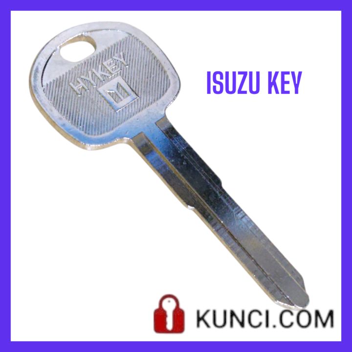 ISUZU UNCUT KEY BLANK | Lazada