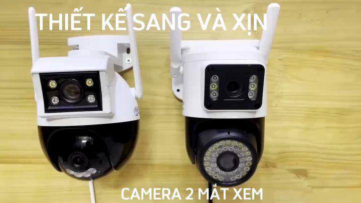 Camera Yoosee giám sát wifi không dây 2 mắt Full HD xoay 360 độ, góc ...