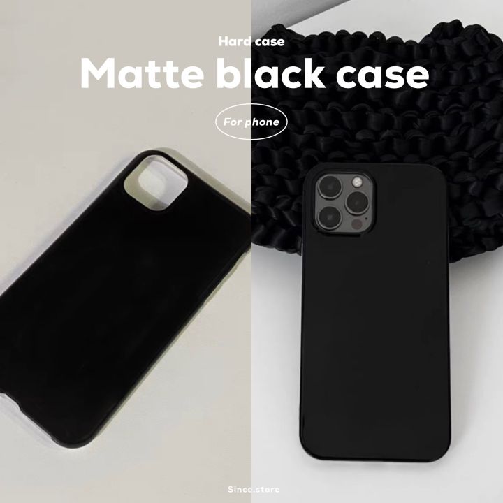 Matte black case เคสดำด้าน เคสเปิดท้าย พร้อมส่งจากไทย มีรุ่น i6 ...
