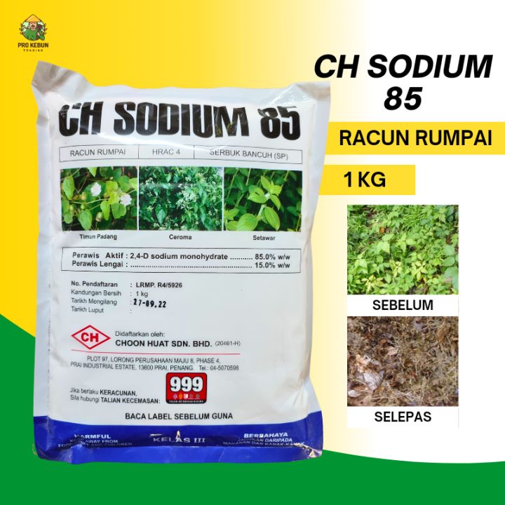 CH Sodium 85 Herbicide Racun Sodium 85 Racun Rumput Timun Padang Racun ...