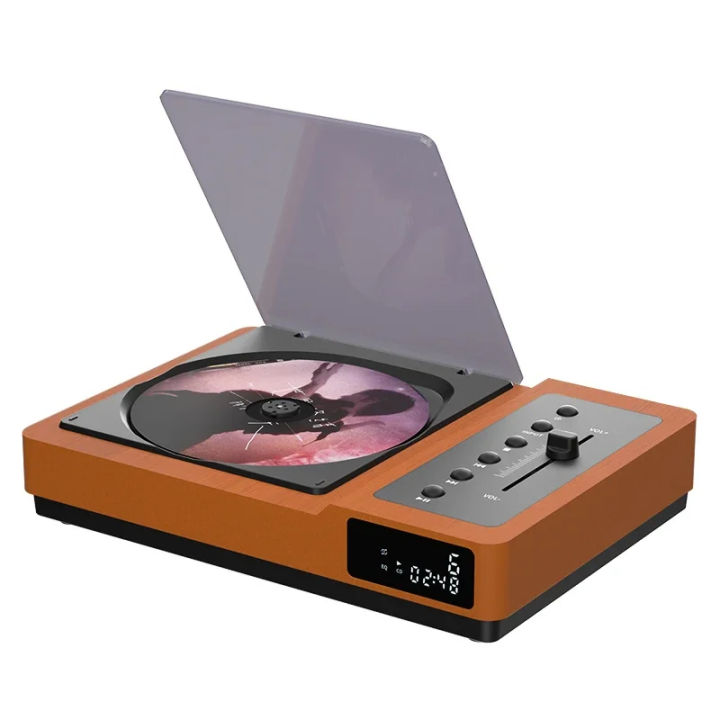 THINKYA R01 Retro CD Player HIFI Sound Bluetooth 5.2 High and Bass ...