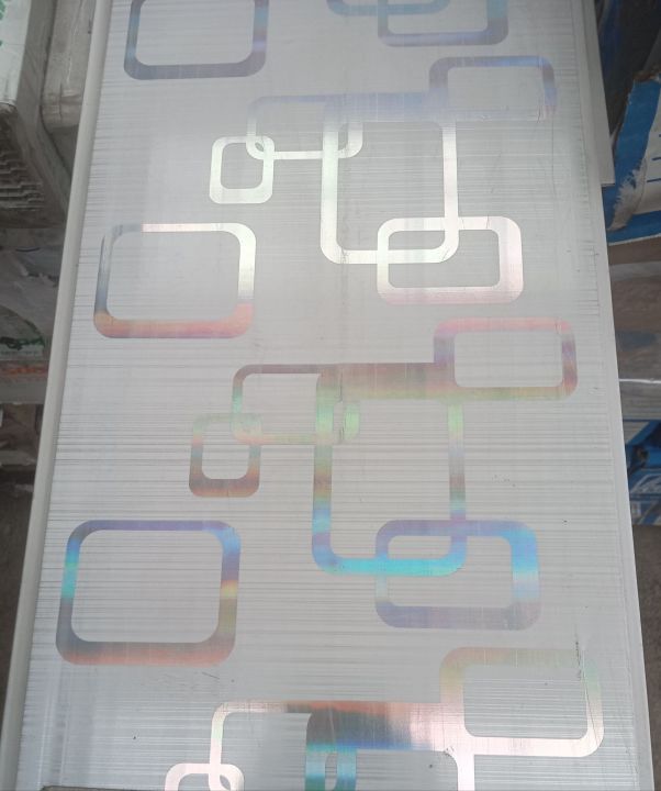 PLAFON PVC POTONGAN ukuran 200cm x 20cm ( isi 2 lembar ) PVC langit ...