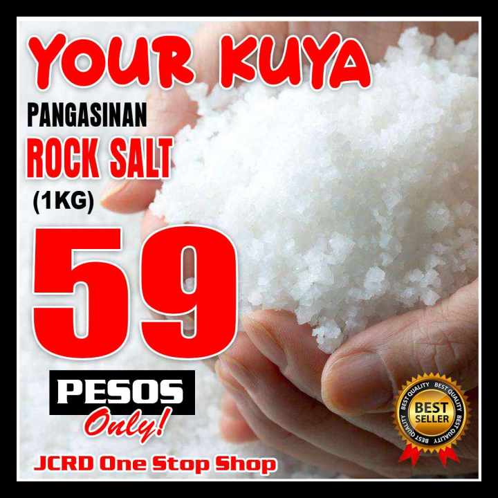 Rock Salt 1kg sea salt for cooking | Lazada PH