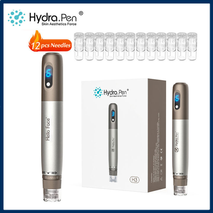 Dr. pen H3 Hydra.pen H3 Wireless Electric Dermapen With 12 Pieces ...